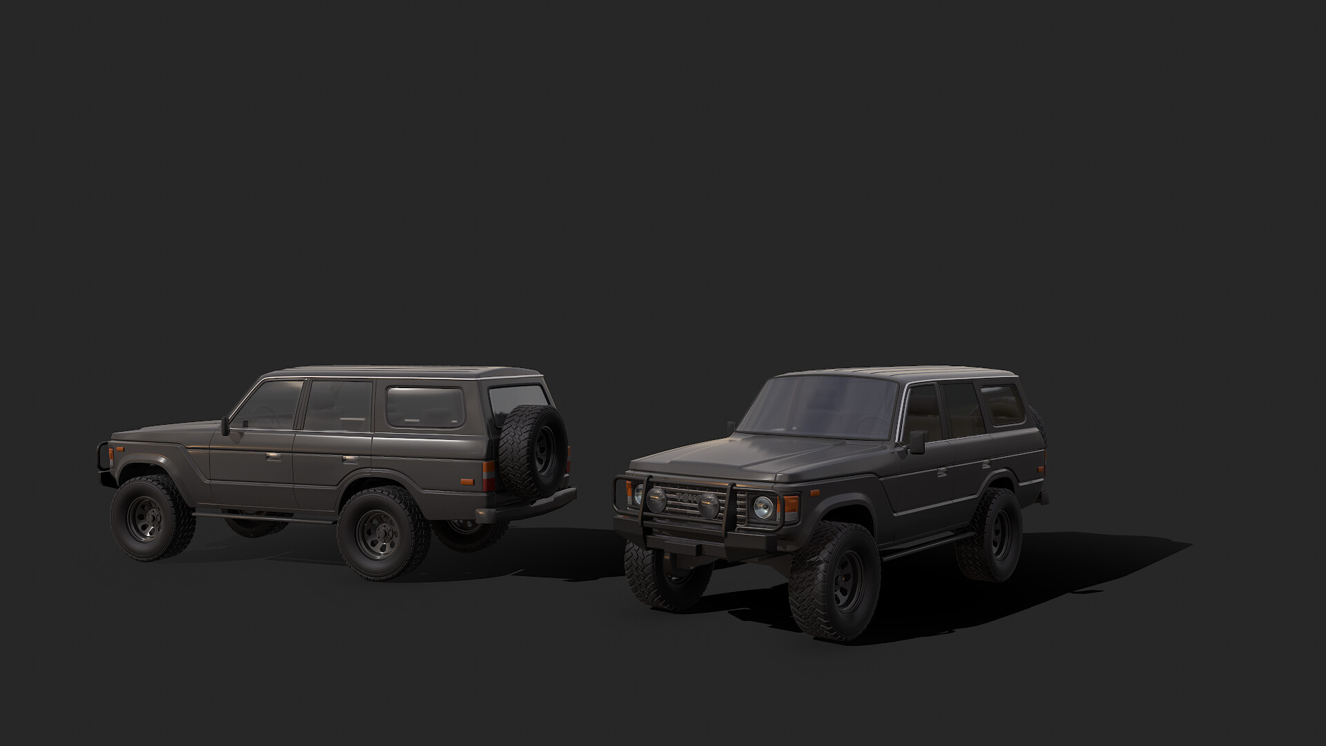 ArtStation - Toyota LandCruiser FJ60 WIP