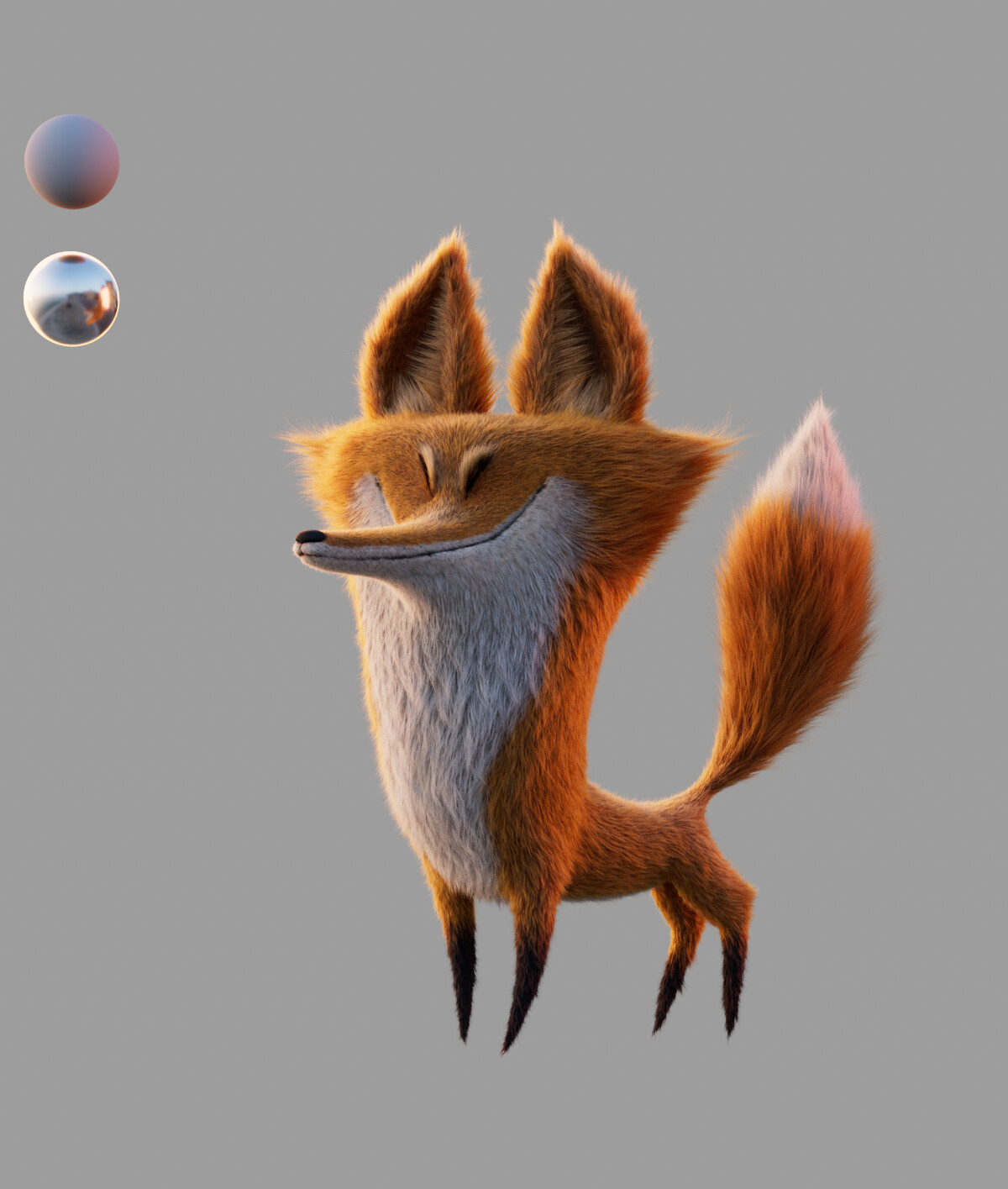 ArtStation - Fox WIP