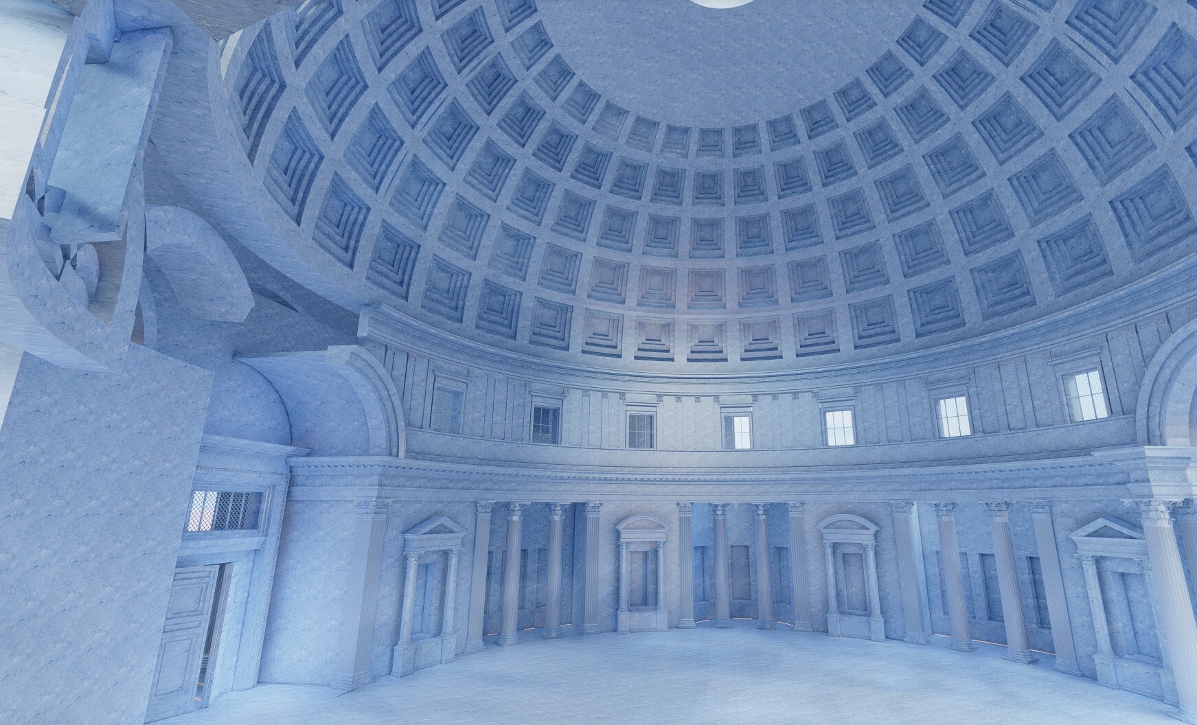 ArtStation - WIP- Pantheon: A Portal to Heaven (3D Model)