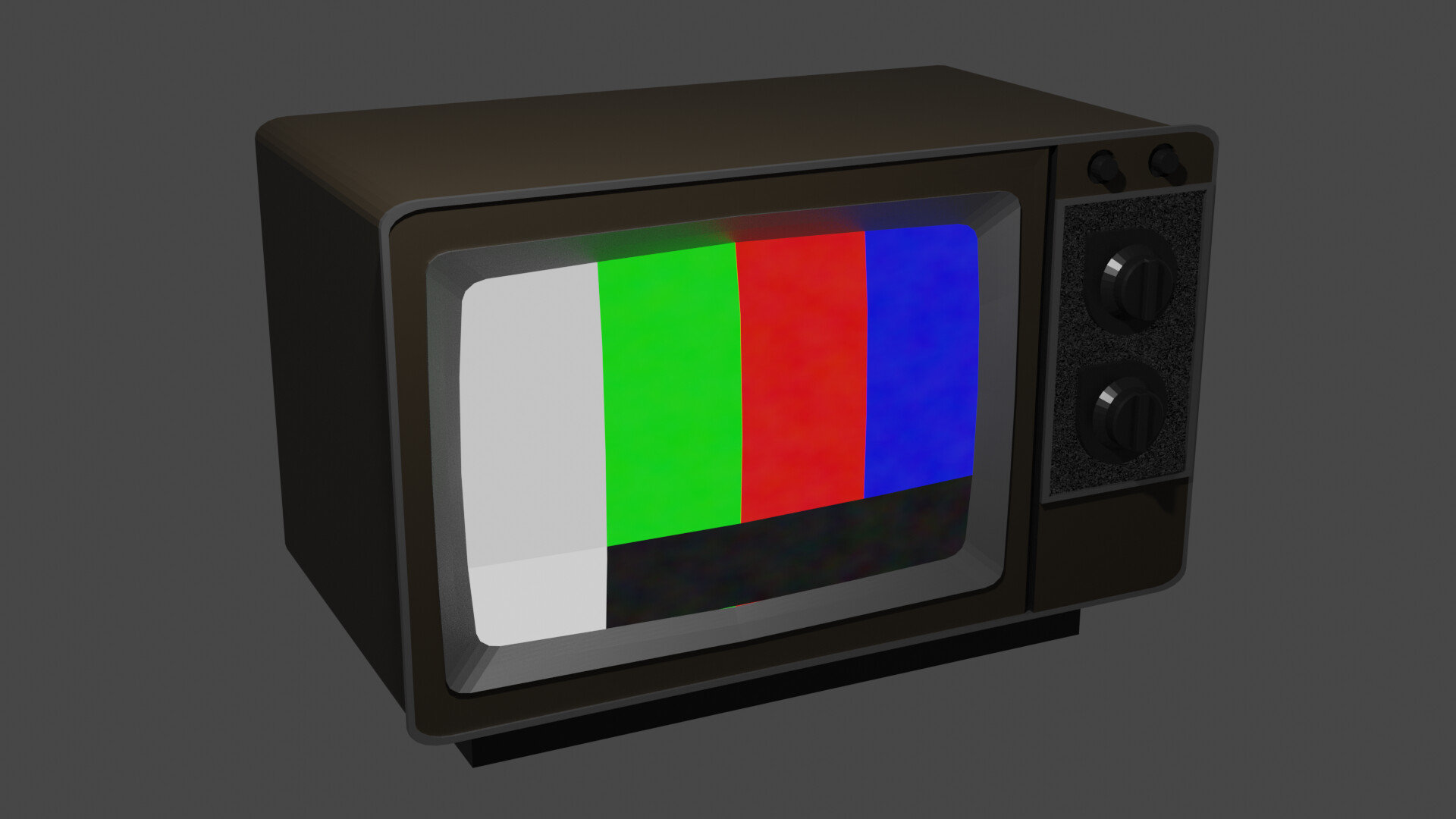ArtStation - Retro TV - Base Textures