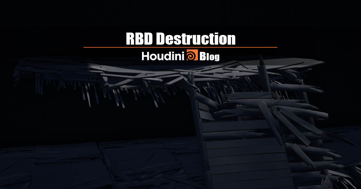 ArtStation - Houdini Blog #4 - RBD Destruction