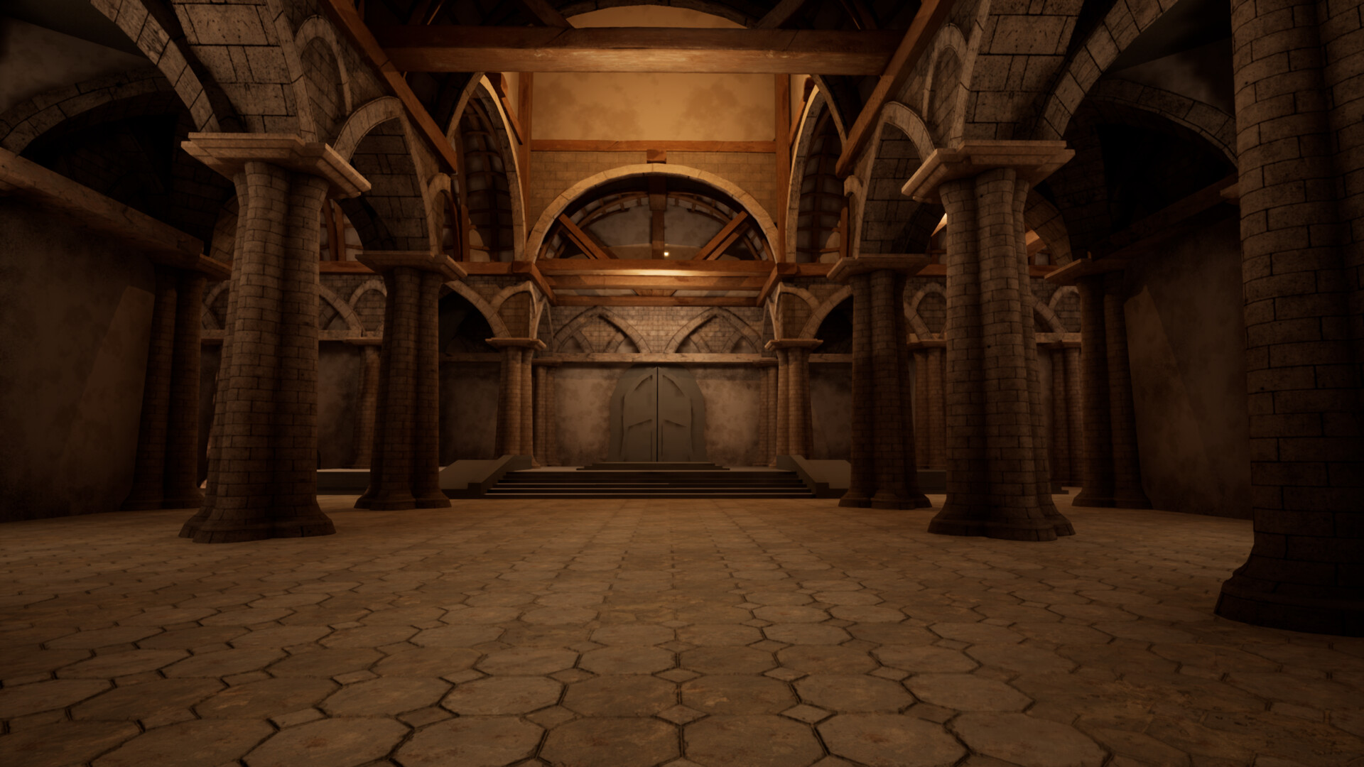 ArtStation - Scarlet Monastery - Week 1