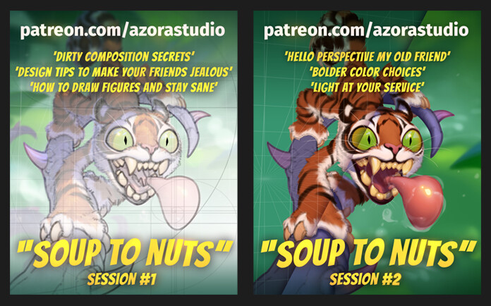 Azora Visuals - Patreon Live Tutorial – "Soup to Nuts" Session #3
