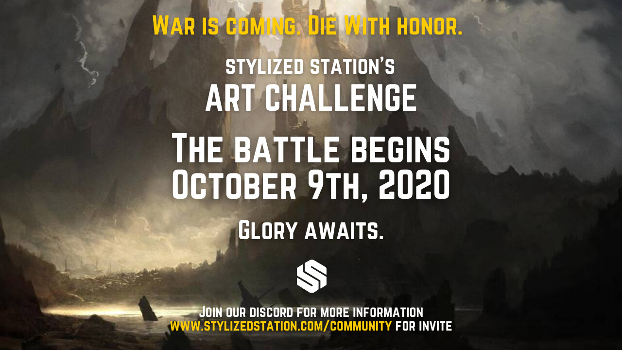 ArtStation - Stylized Station Art Challenge #8 Teaser