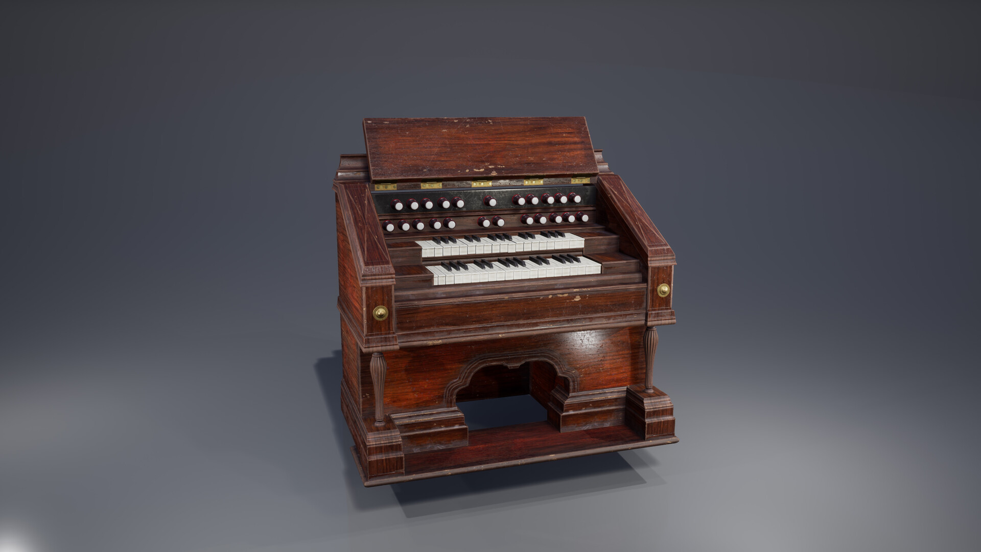 ArtStation - Texturing the Organ, pt.1