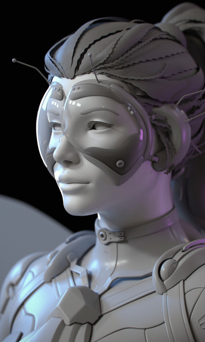 ArtStation - Character Creator Digital Human Contest Entry - Update 4