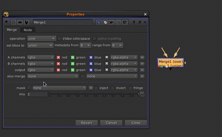 Artstation Displaying Certain Knob Values On Nuke Nodes 7581