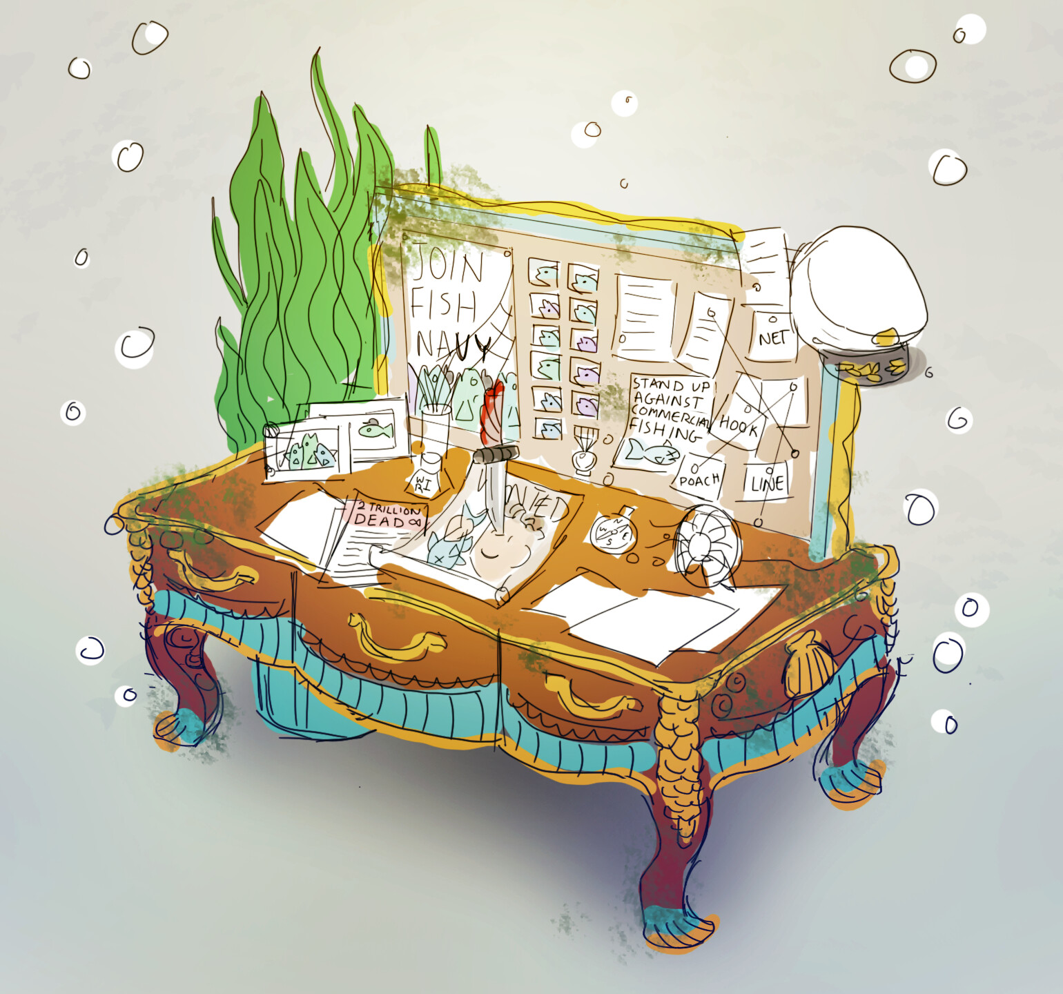 ArtStation - Captains Table - Part 1 - Concept & modelling