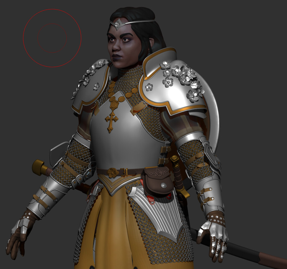 ArtStation - 02 - Knight wip
