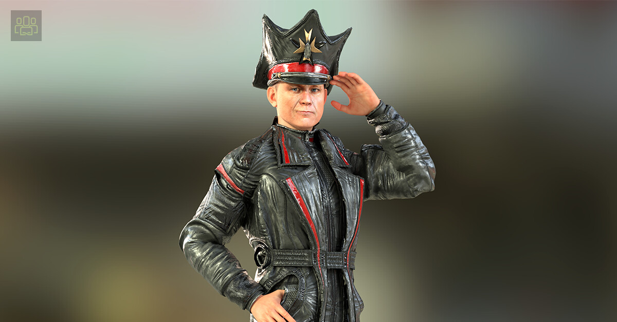 ArtStation - #CC Digital Human Contest 2020 making off the Imperial ...