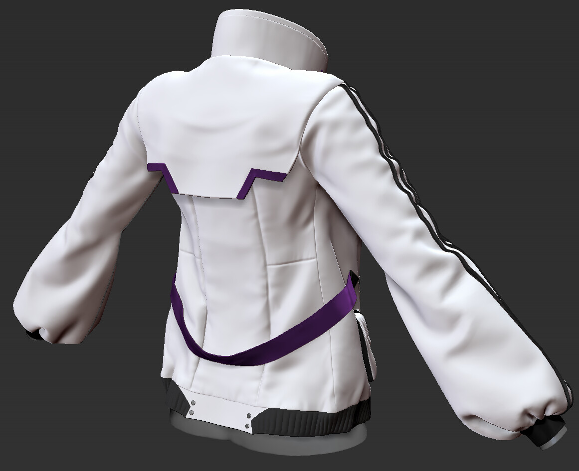 ArtStation - Jacket Project Progress, Week 3