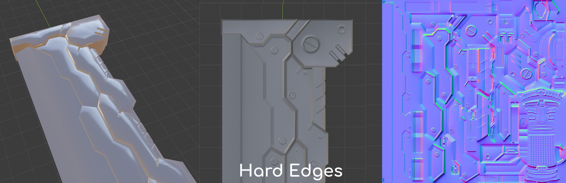 how to draw a normal map