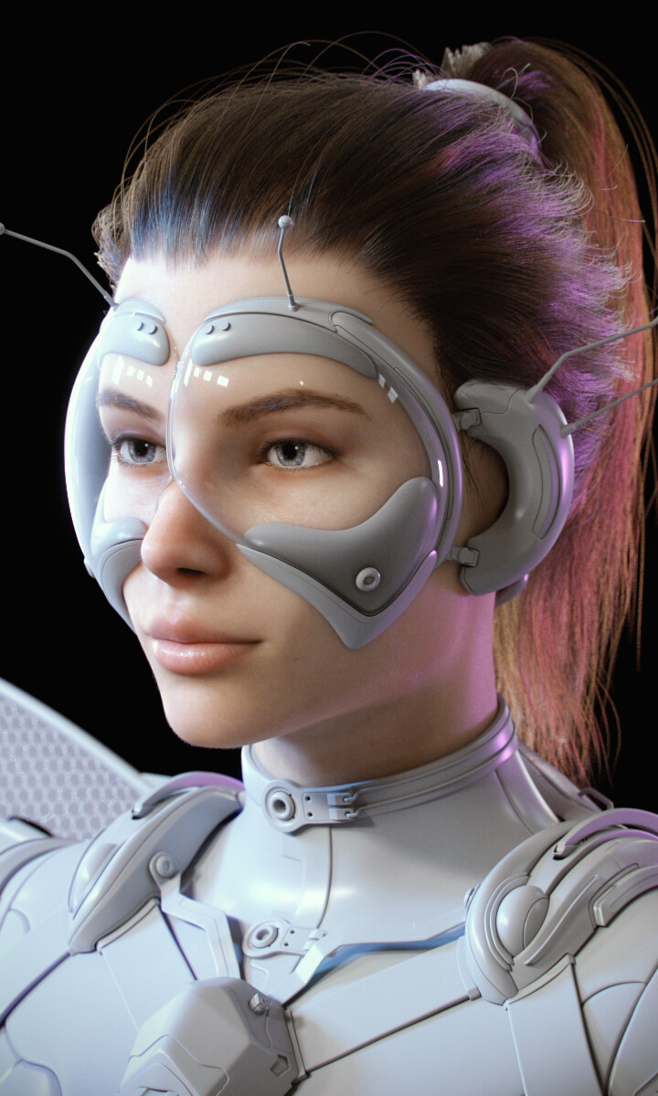 ArtStation - Character Creator Digital Human Contest Entry - UPDATE 8