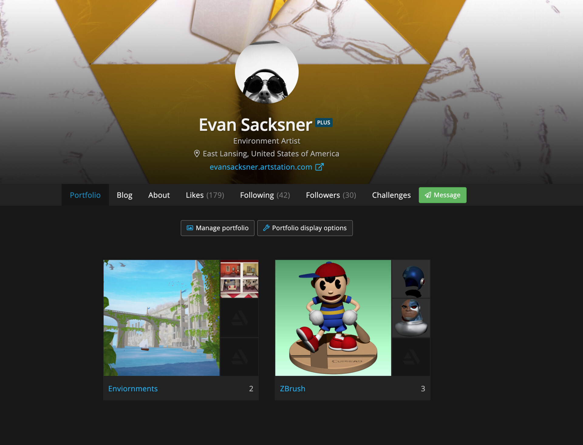 ArtStation - Blog 28: Portfolio Clean Up