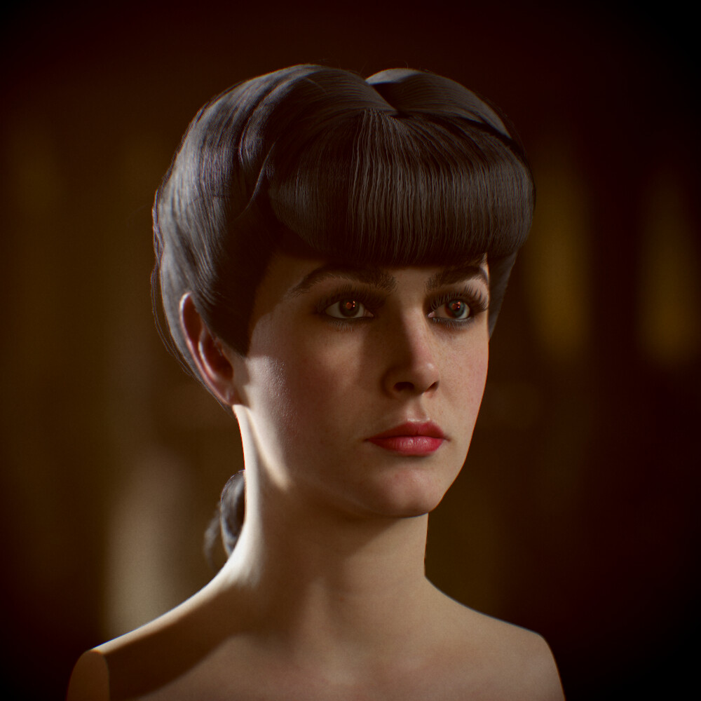 Blade Runner Rachel Hair