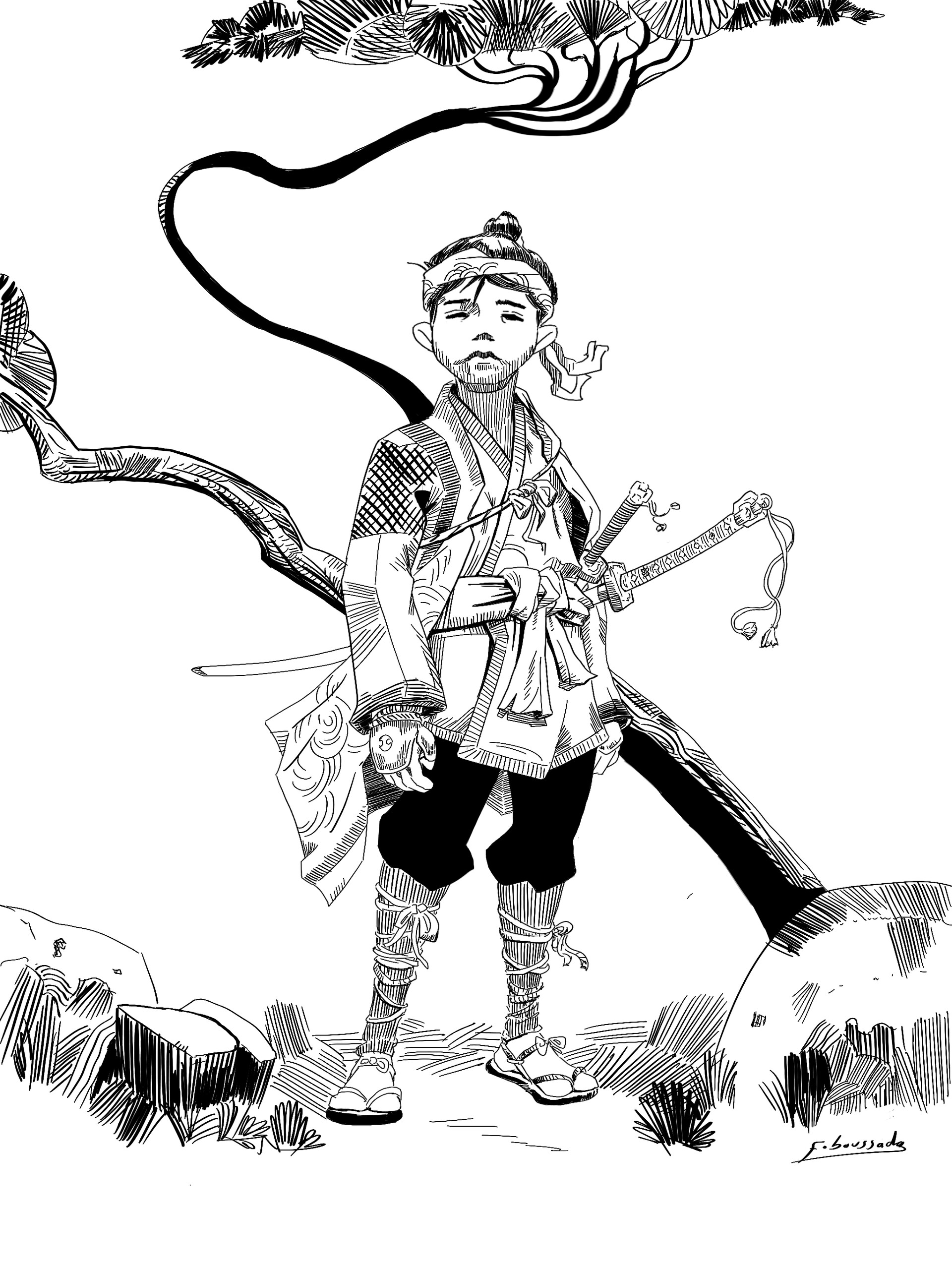 ArtStation - Bushi apprentice