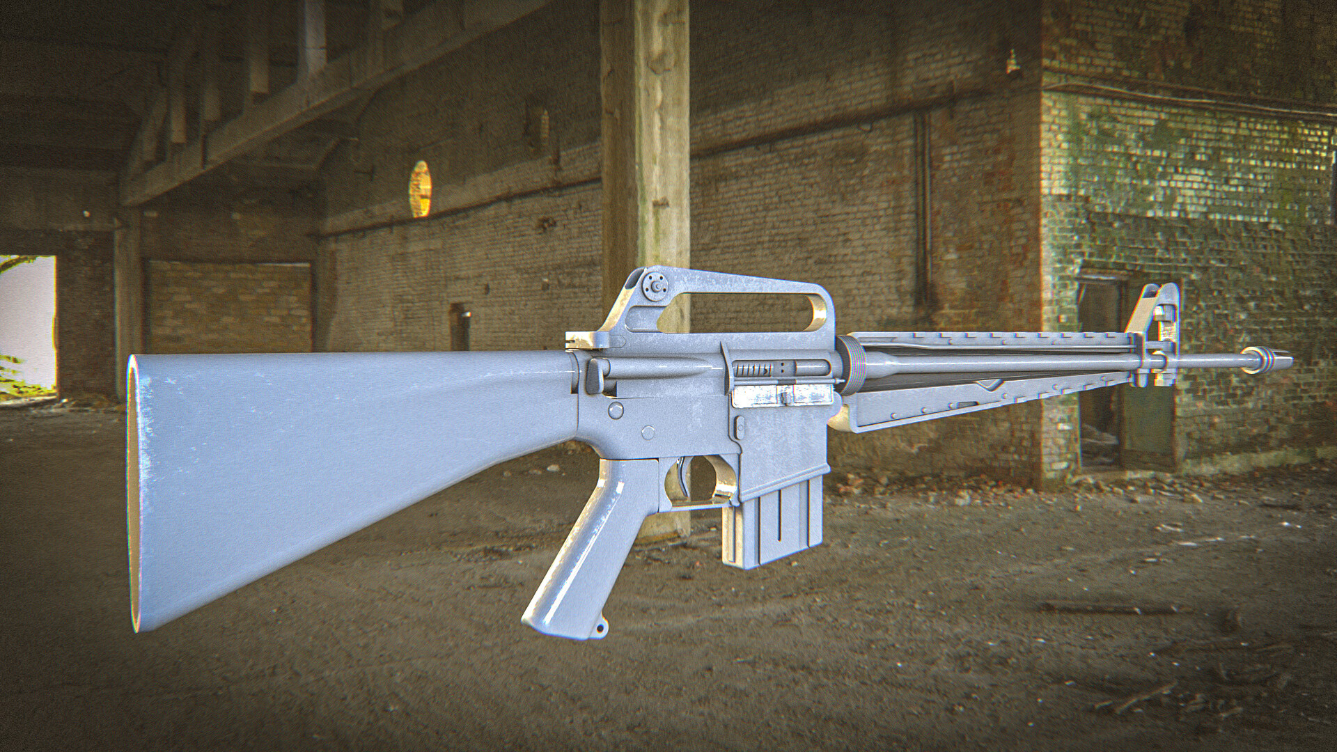 ArtStation - More M16A1 w.i.p.