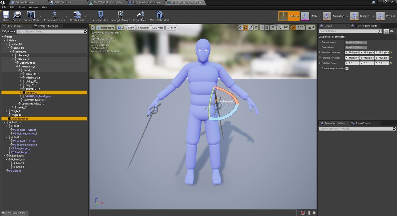 Davin Saputra - Small Wins #1 (3/6) - UE4 Combat System: Sword Combat and Weapon Switching