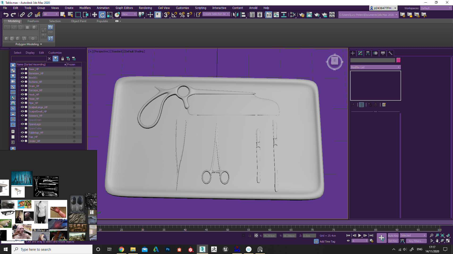 Lucy Peters - Autopsy Project Blog 6 - Making the tools