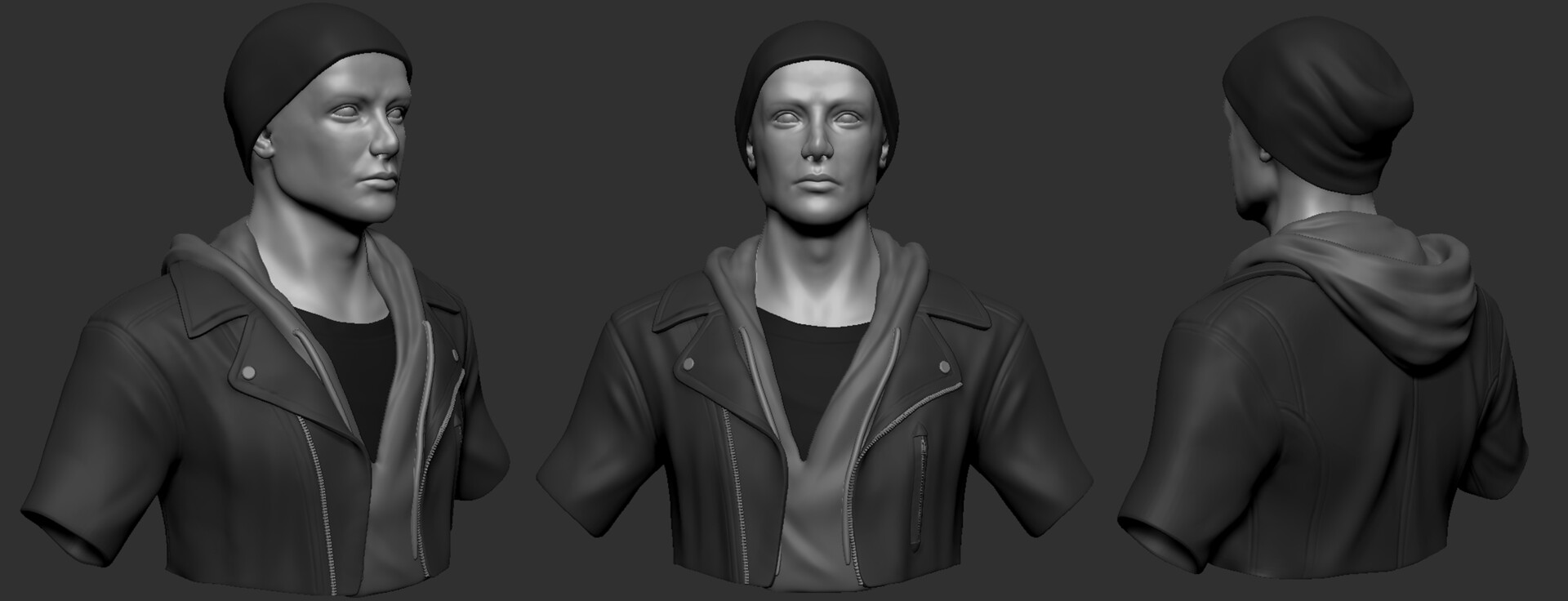 ArtStation - Dambuster's Character Art Test Brief (Week 1-2)