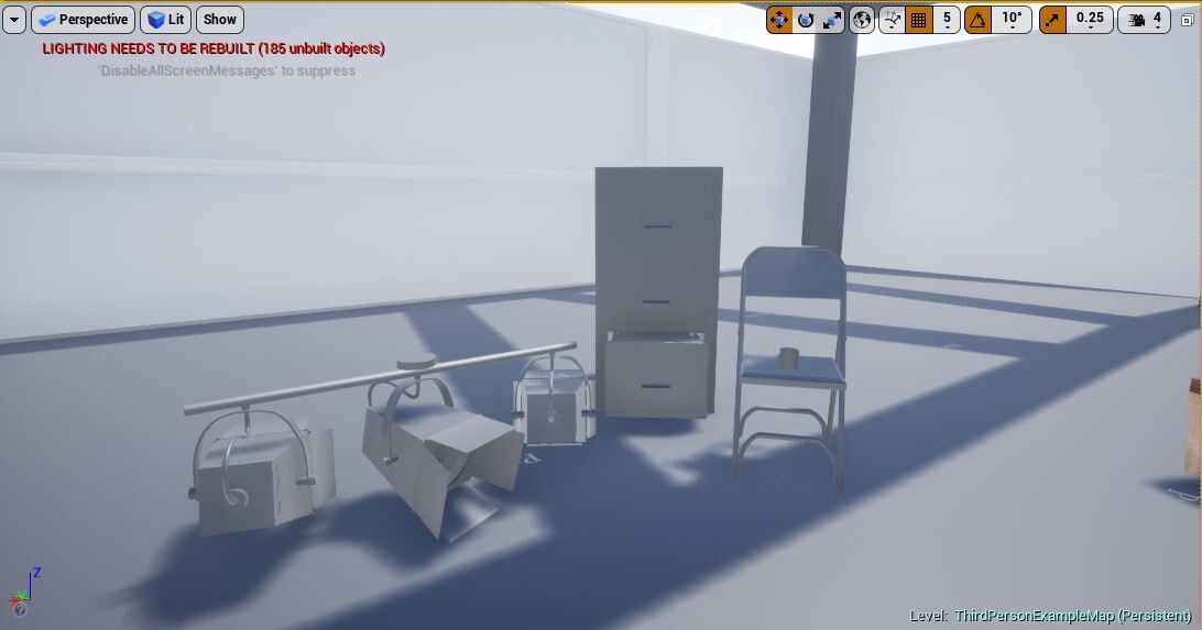 ArtStation - Post Apocalyptic Theater Environment - Update 7