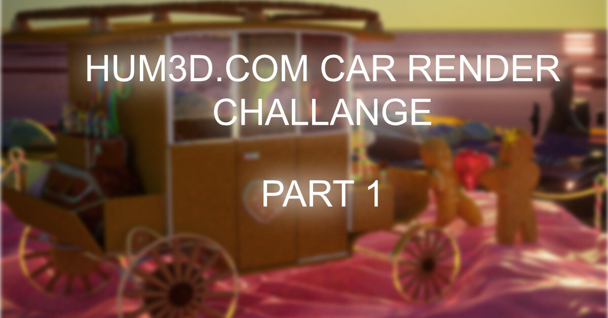 ArtStation - Hum3D competition for the best Car render - 2020 - part 1