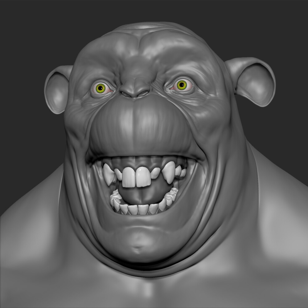 ArtStation - River Ogre WIP