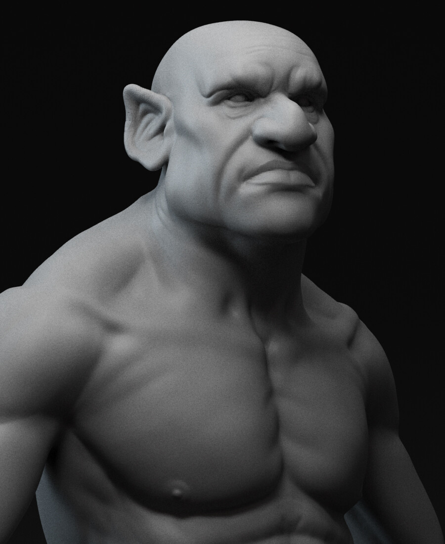 ArtStation - Ogre WIP