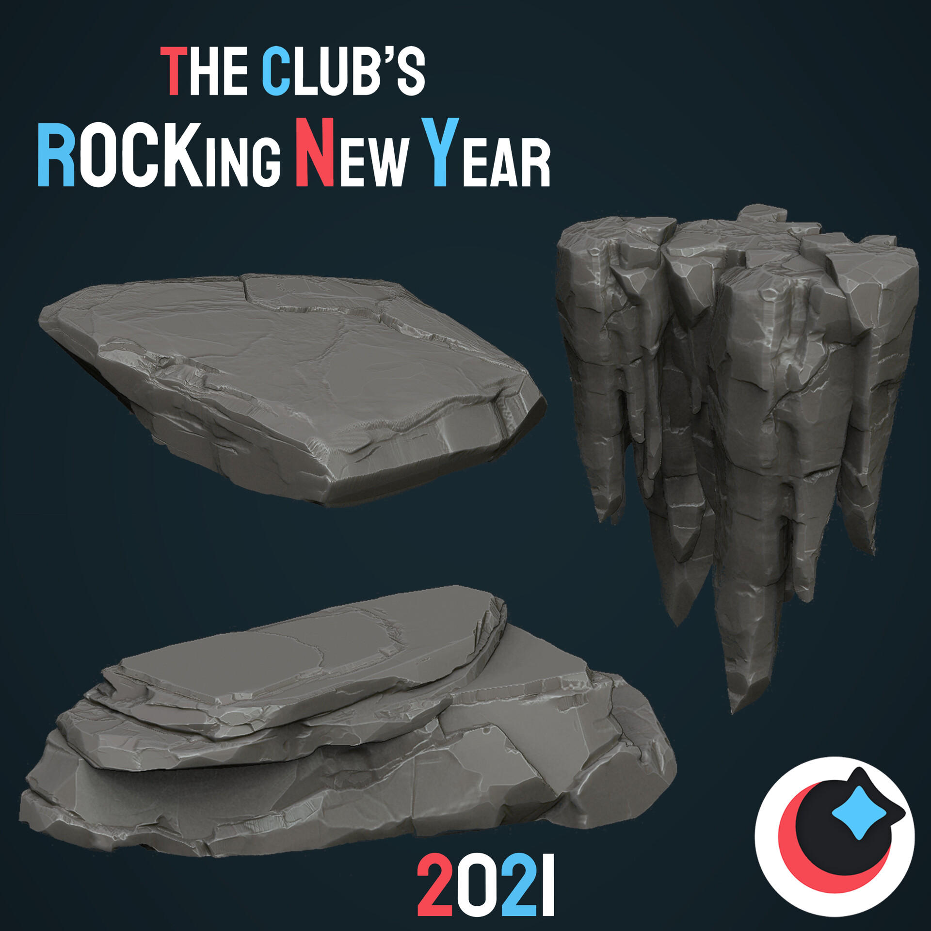 ArtStation - The Club's ROCKing New Year Challenge 2021