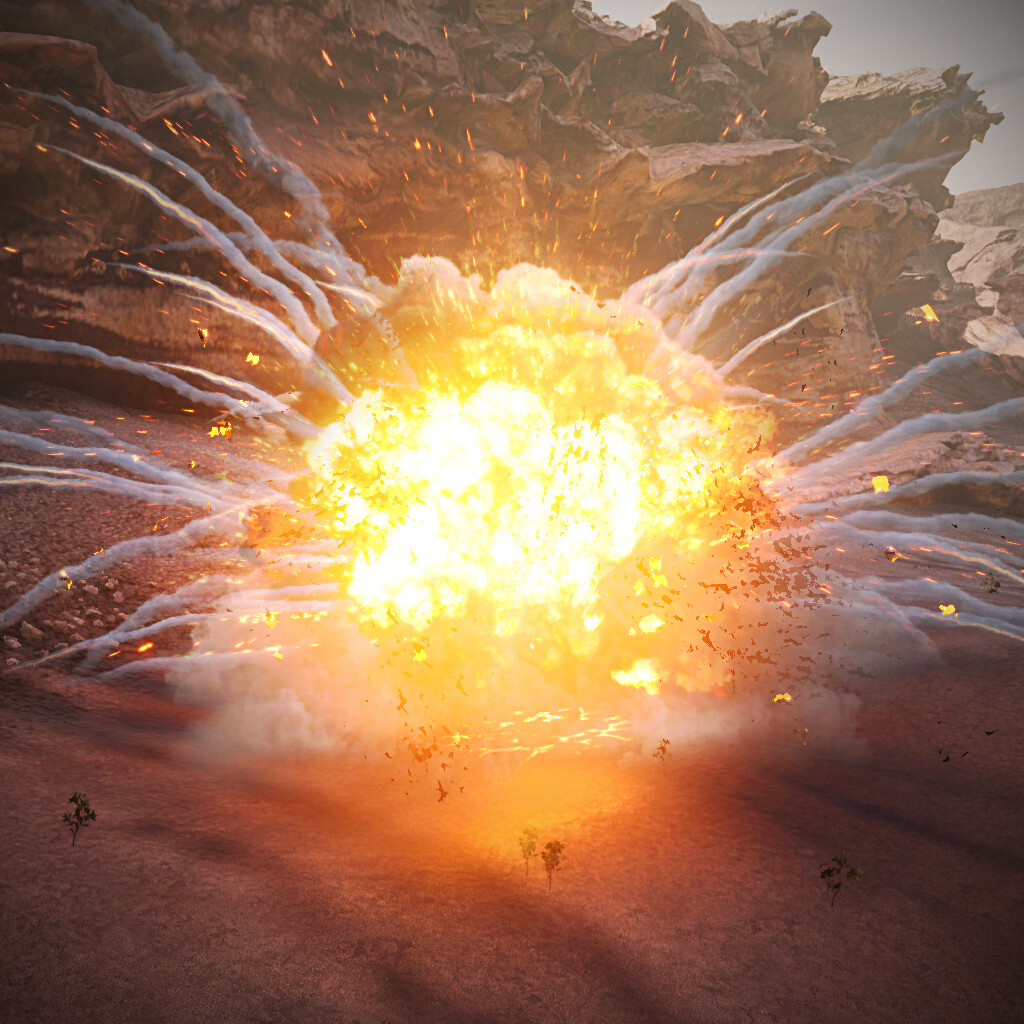 ArtStation - Explosion Breakdown