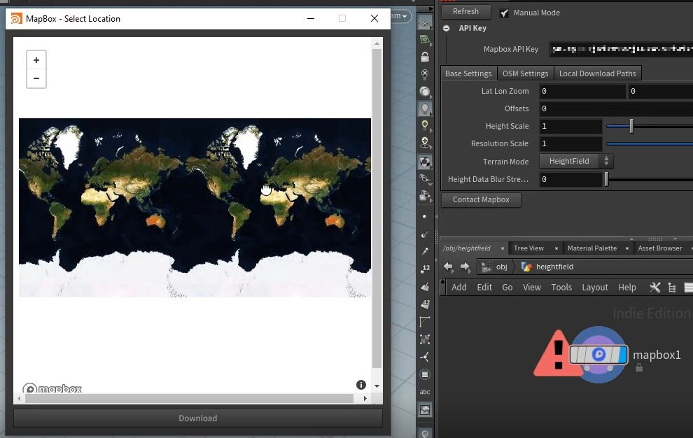 ArtStation - Mapbox plugin in Houdini: Terrains