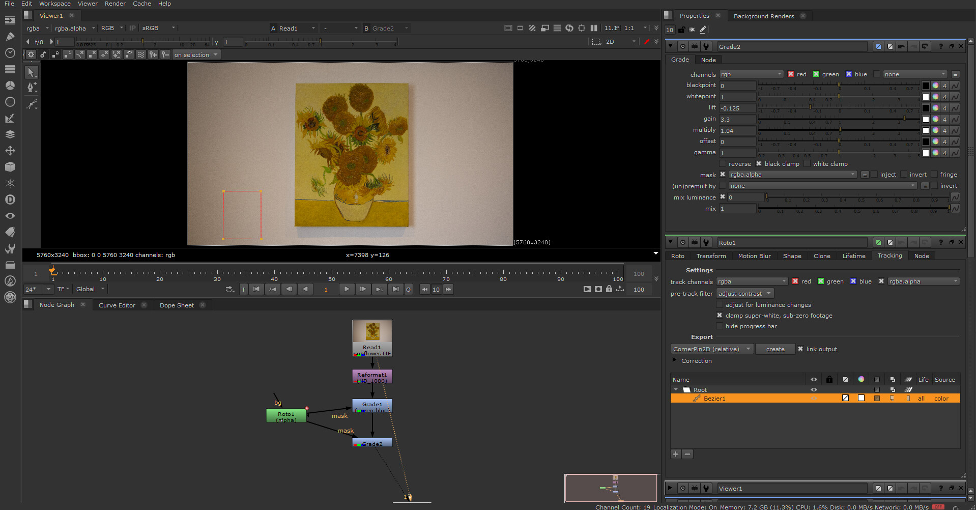 ArtStation - Perfecting the Look_Nuke_Grade Node Practice