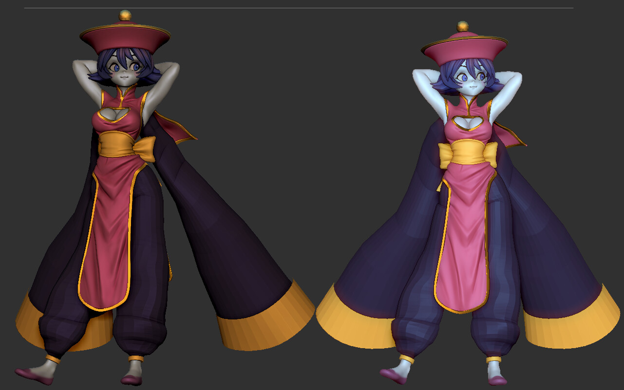 ArtStation - Lei Lei /Hsien-ko darkstalkers