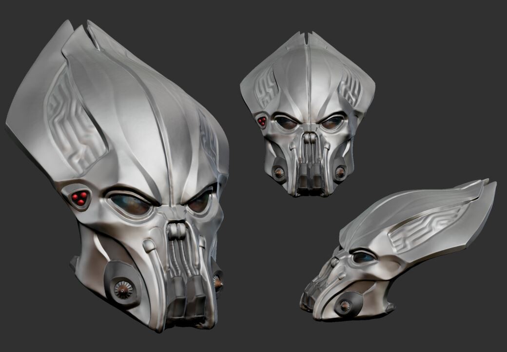 predator helmet design
