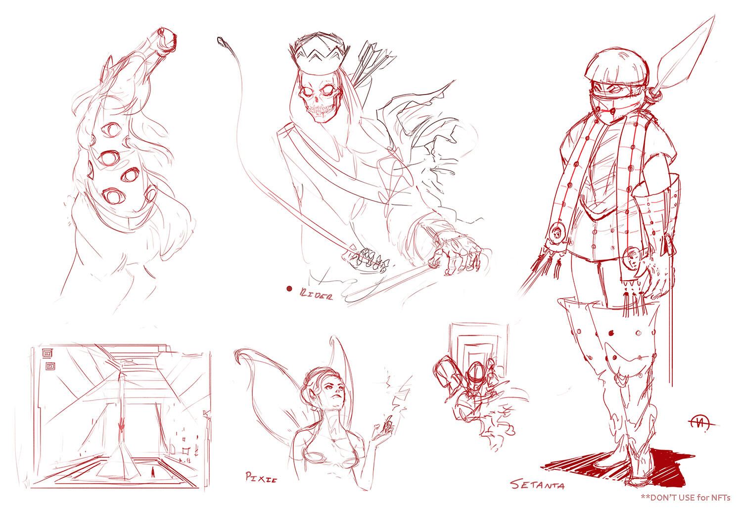 Nicole Adamson - Drawing Practice : 30 Creepy Yet Inspiring SMT ...