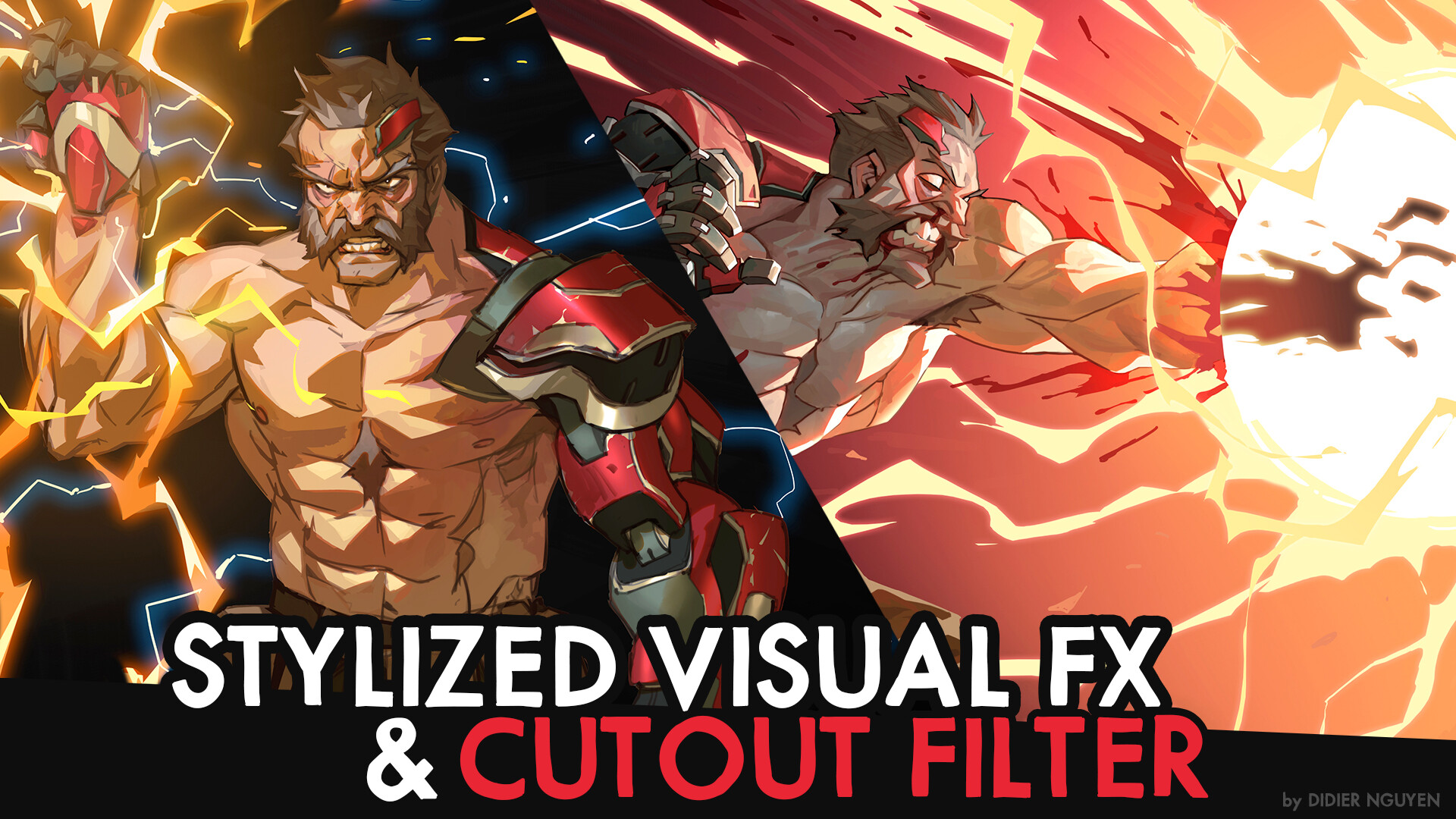 ArtStation - VFX TUTORIAL : OUT!! 24min Commentary on Stylized Visual ...