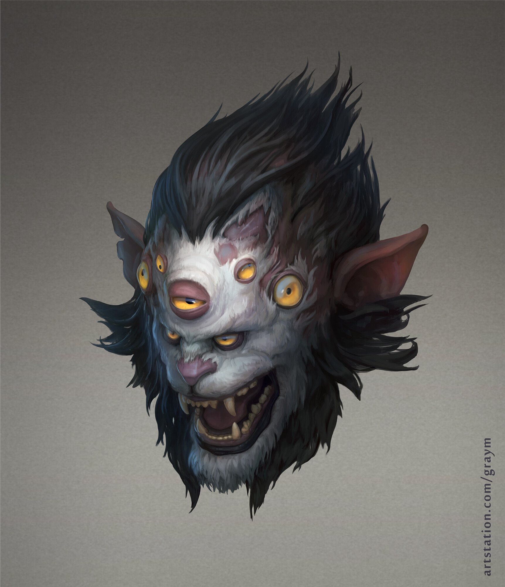 ArtStation - Yellow eyes