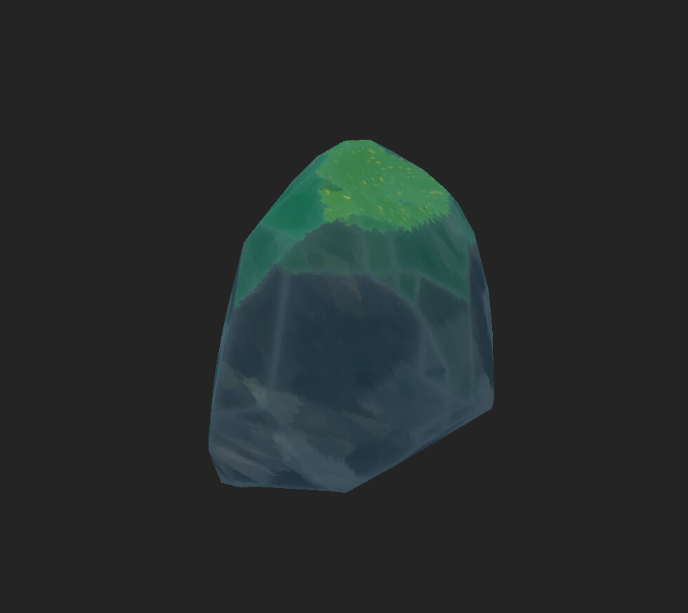ArtStation - An amazing way to quickly create low-poly rocks in Blender