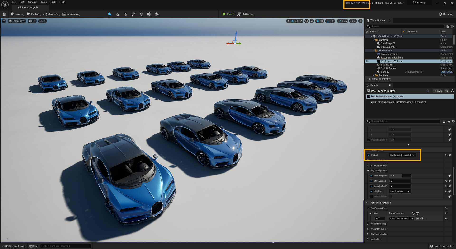 Ronan Mahon - Testing Lumen vs Raytraced scenes in Unreal 5