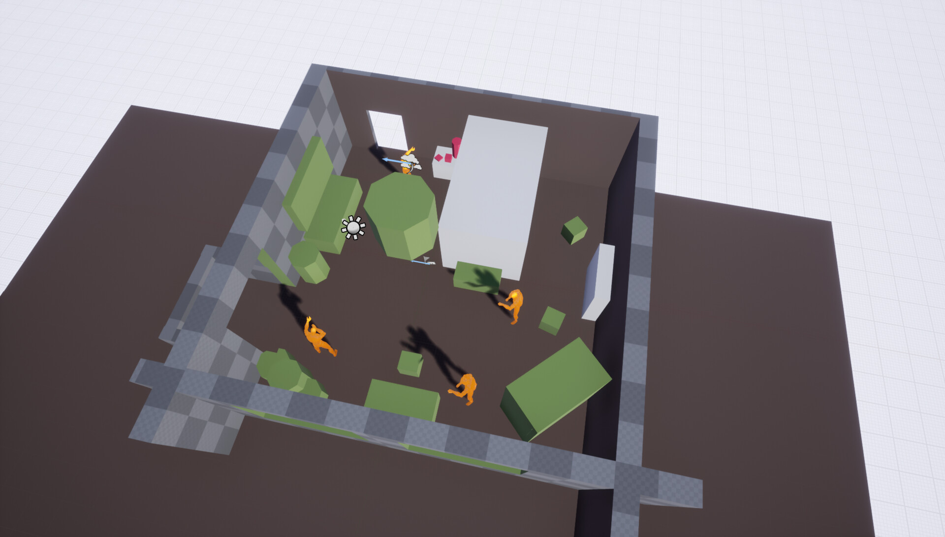 ArtStation - Block Out of Victorian Bedroom