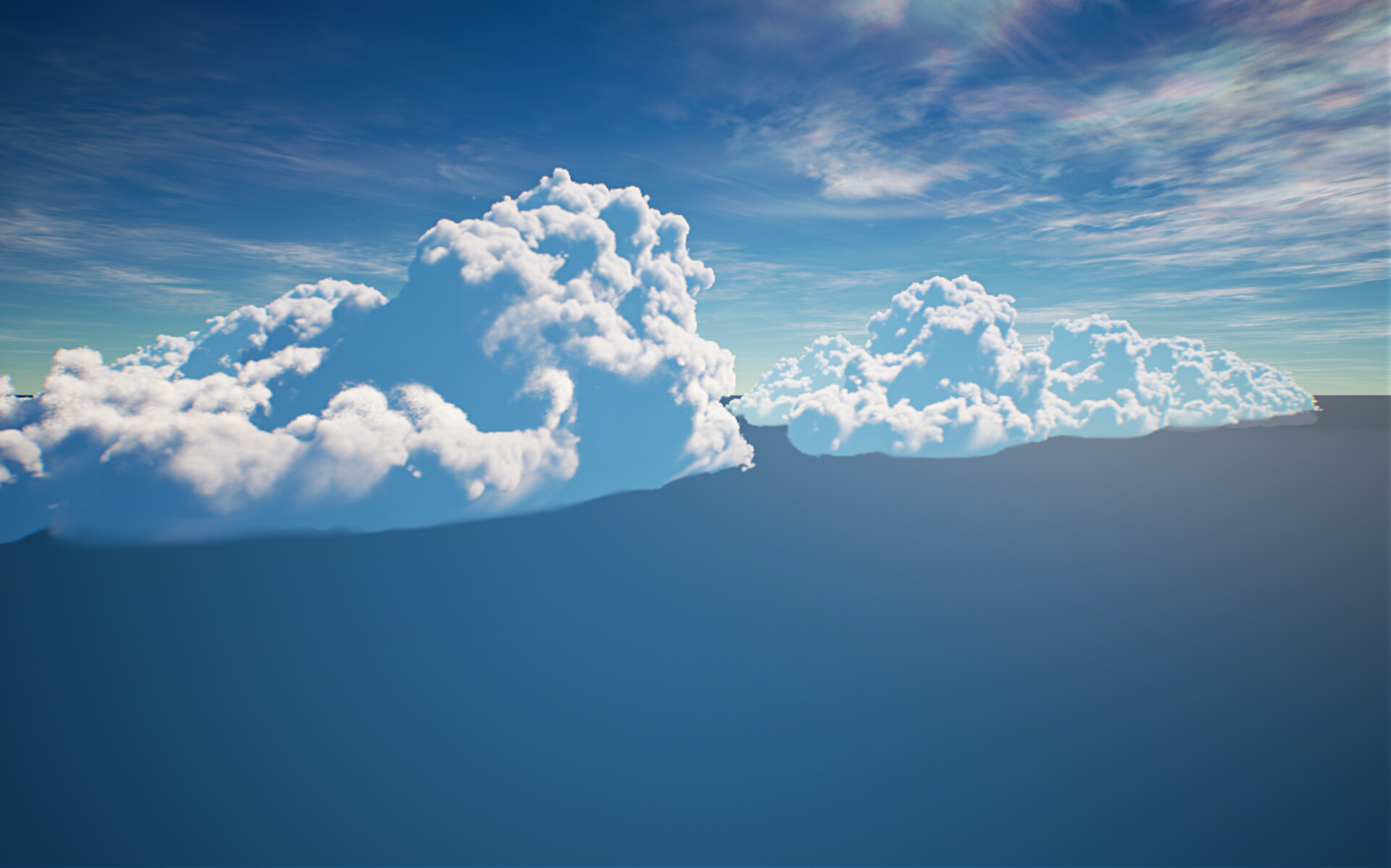 Jordan Walker - Creating cumulus clouds in UE5