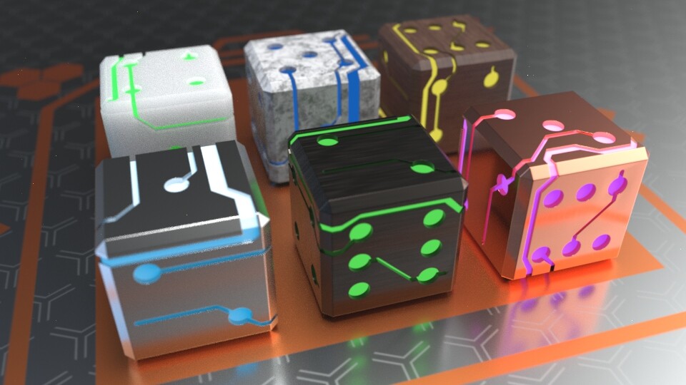 ArtStation - Creating the next dice_02