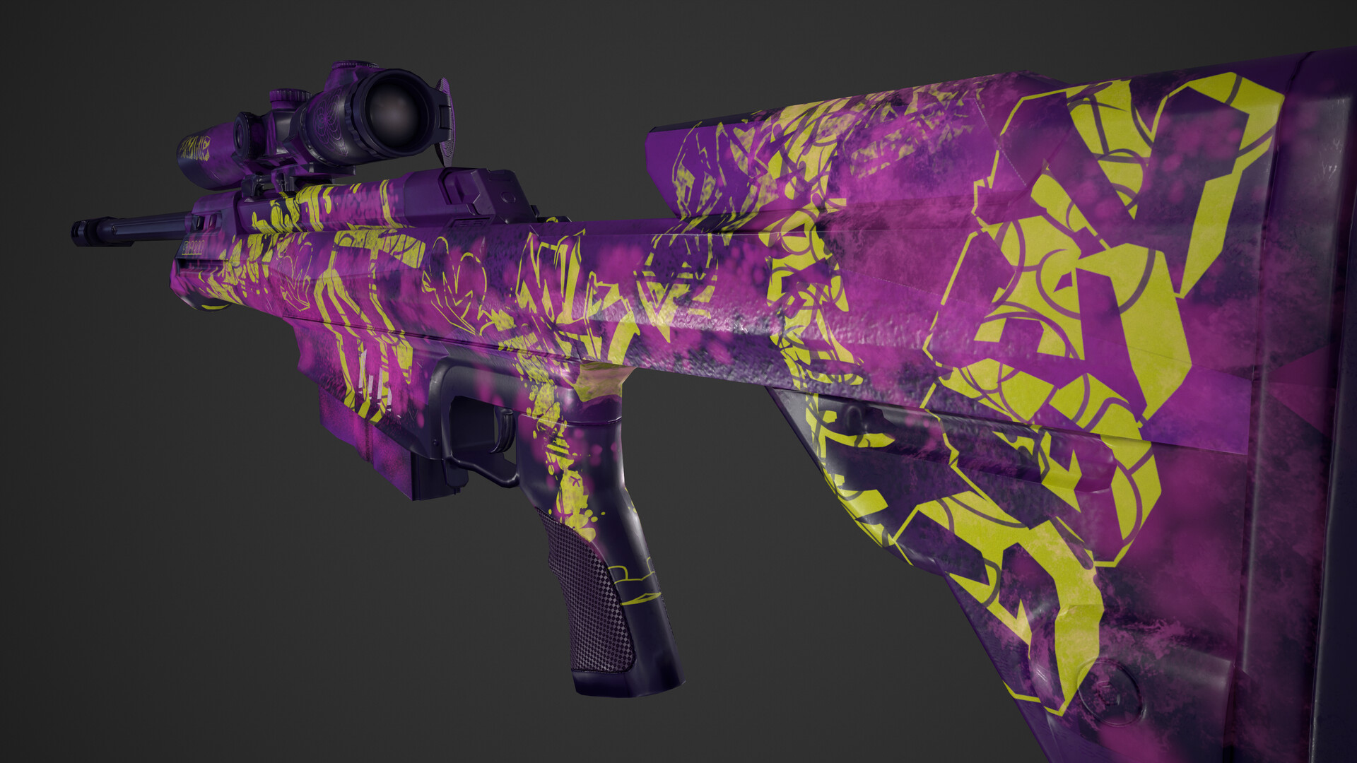 ArtStation - Valorant: Pokimane Operator (4K Custom Skin)