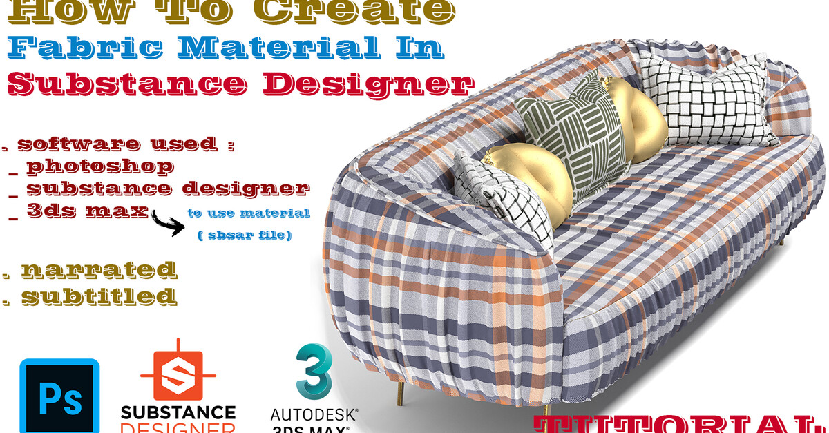 ArtStation - How to Create Fabric Material in Substance Designer