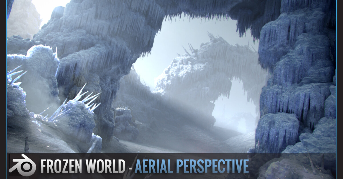 ArtStation - Frozen World - Blender Tutorial