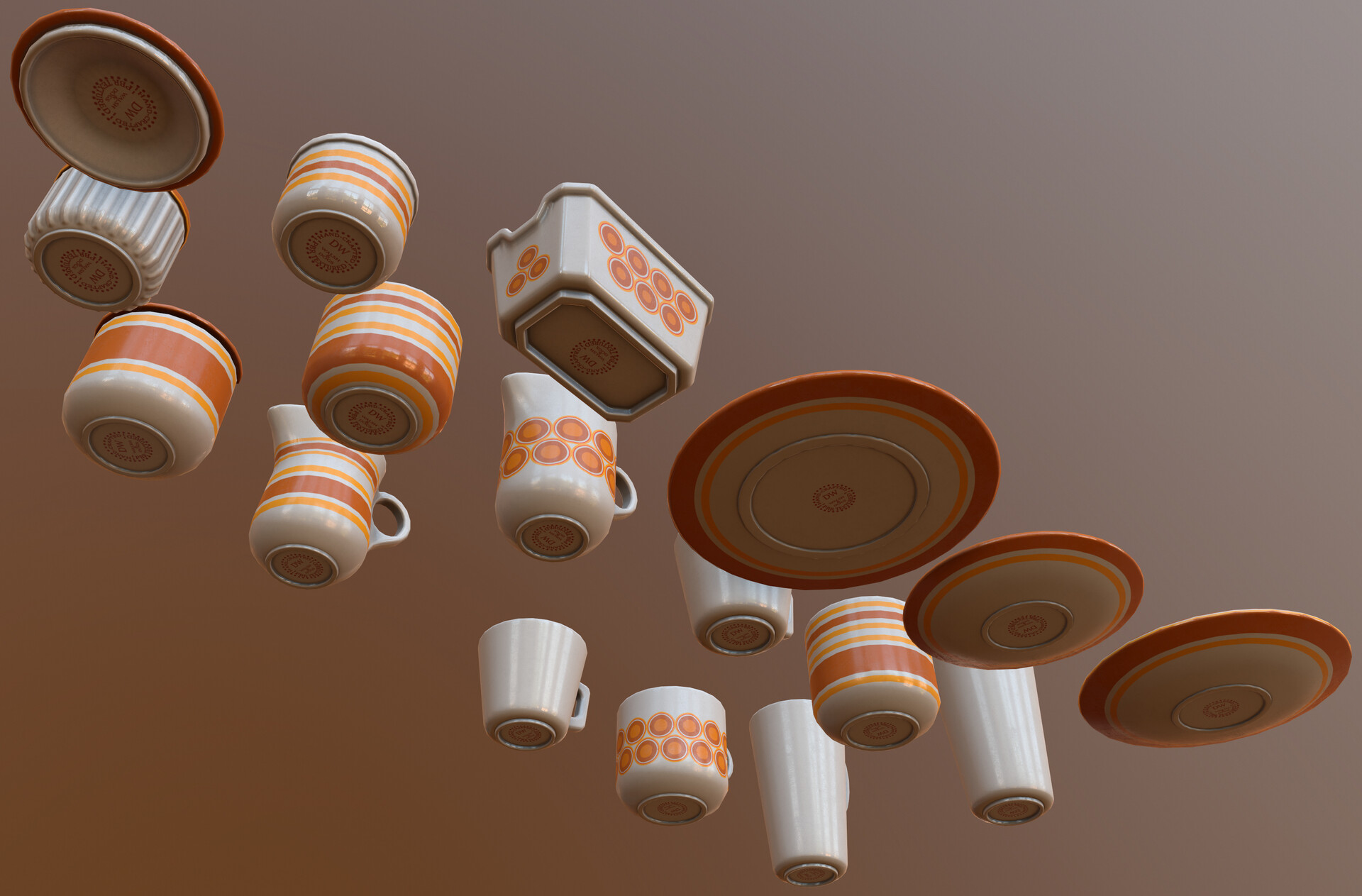 Desmond Walsh - Coffee Shop Props - WIP 1