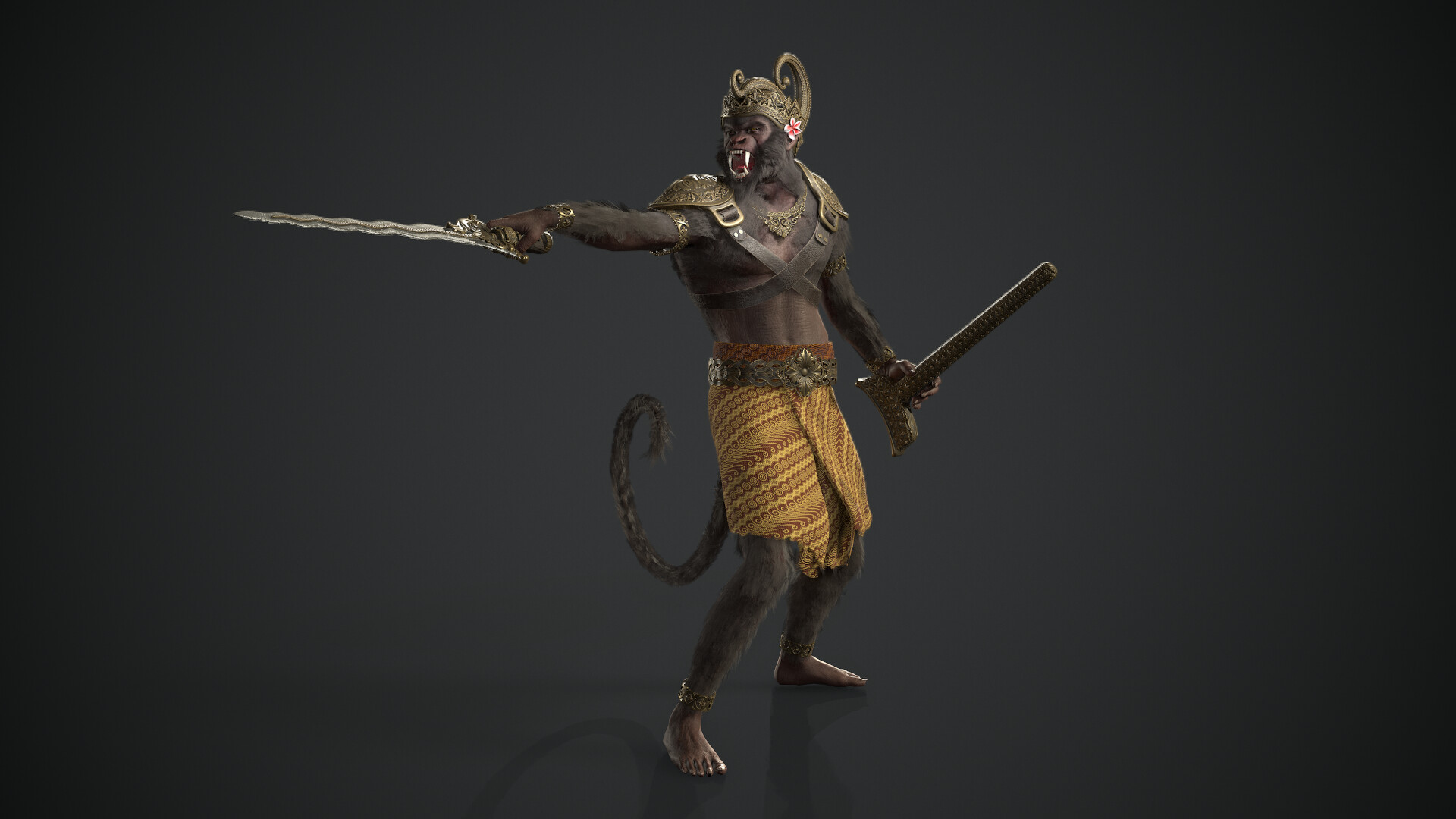 Dani Marti - Making Of Hanuman, The Monkey God