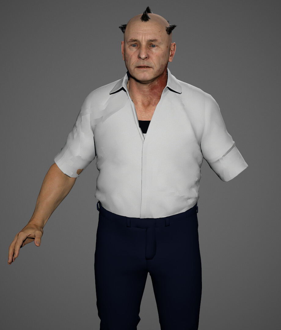 ArtStation - Forgotten Project (Mob Boss Character)