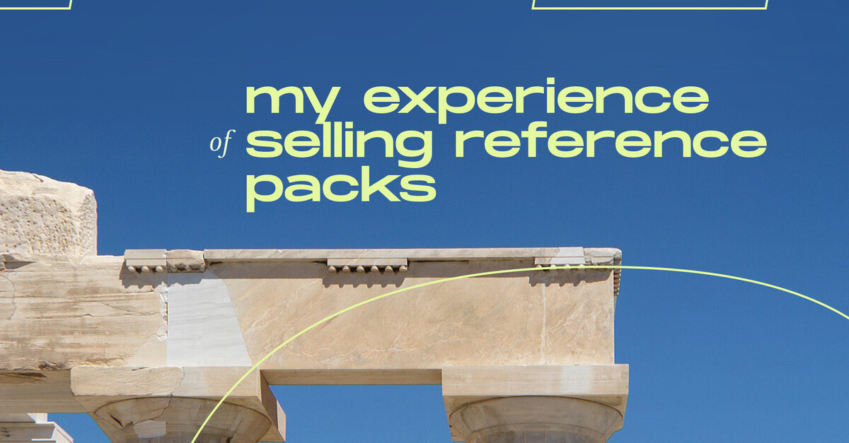 ArtStation - My experience of selling photo reference packs