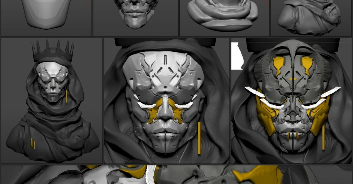 ArtStation - Queen mech - WIP